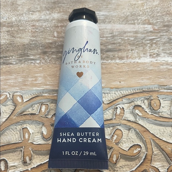 Bath & Body Works | Skincare | Bath Body Works Gingham Blue And White ...
